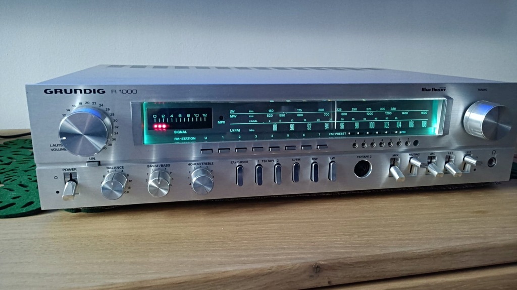 Amplituner Grundig R 1000 2.0 srebrny - 13123076189 - oficjalne ...