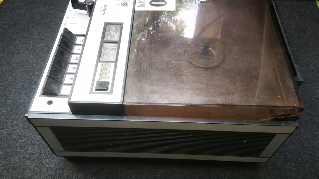 Magnetofon szpulowy Unitra ZRK M2405S czarny - 12649899003 - oficjalne archiwum Allegro