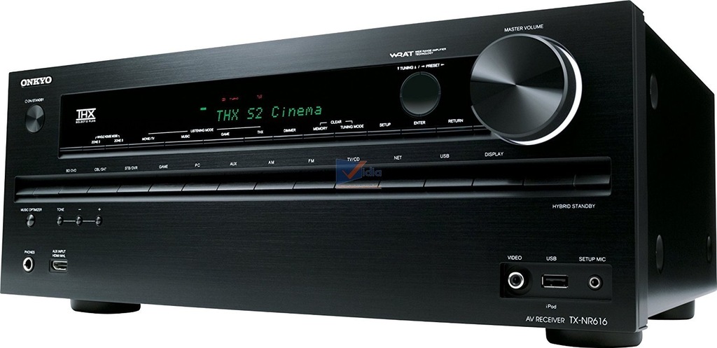 Amplituner Onkyo TX-NR616 czarny 7.2 USZKODZONY - 10611498649 - oficjalne archiwum Allegro