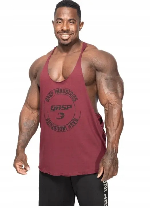 GASP Tank top treningowy męski wycięty na siłownie - 12848951660 ...