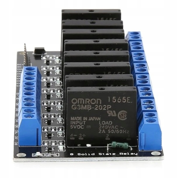 Przekaźnik półprzewodnikowy SSR arduino 8 kanałów - 7804868854 ...