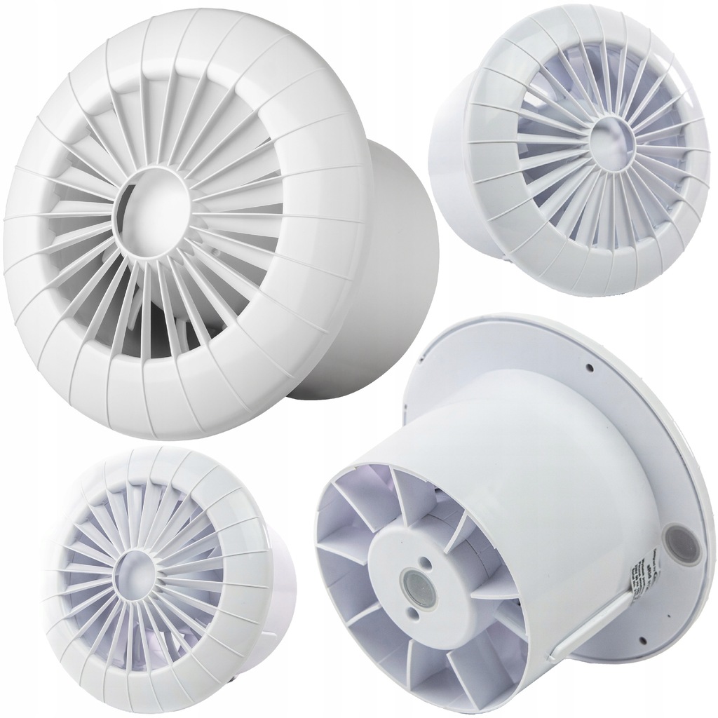 Wentylator łazienkowy 100 z czujnikiem wilgoci - 13494538210 - oficjalne archiwum Allegro