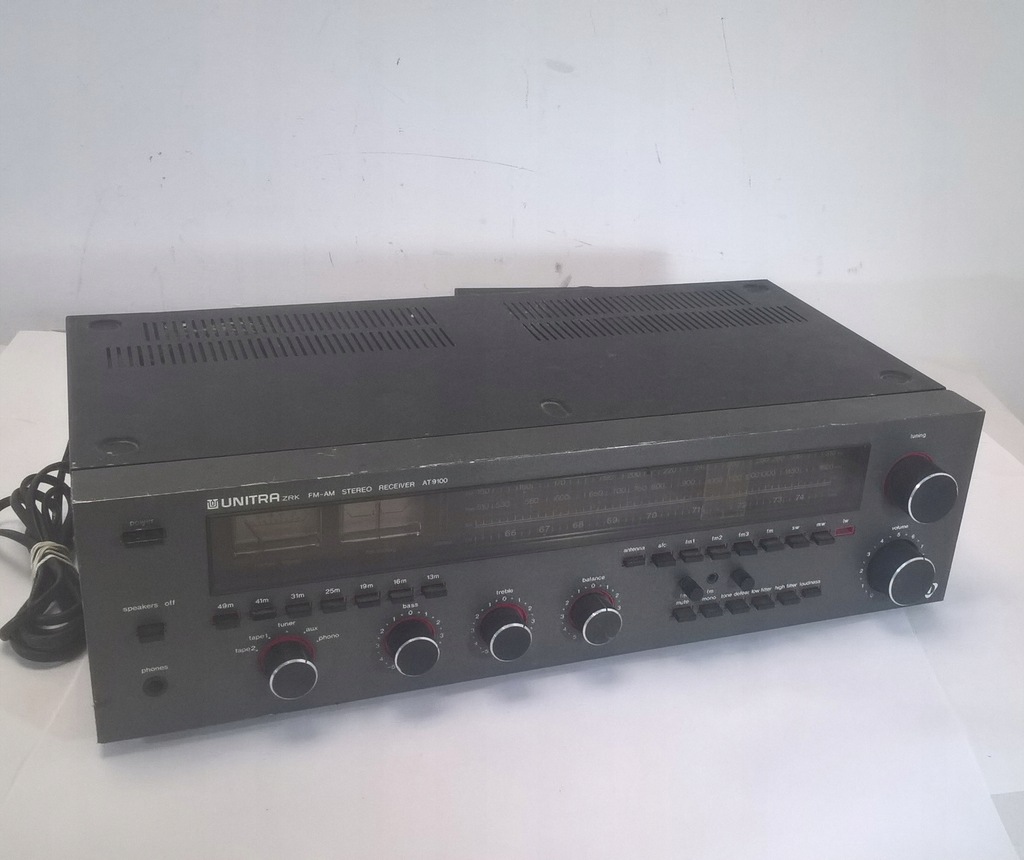 Amplituner UNITRA AT9100 D1089 - 14961565276 - oficjalne archiwum Allegro