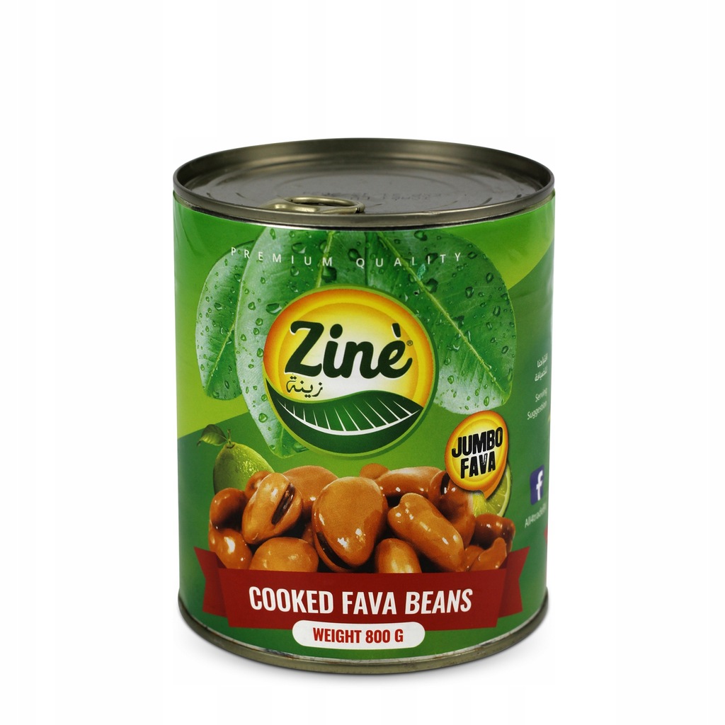 GOTOWANY BÓB JUMBO FAVA BEANS 800 g ZINE - 11944911506 - oficjalne ...