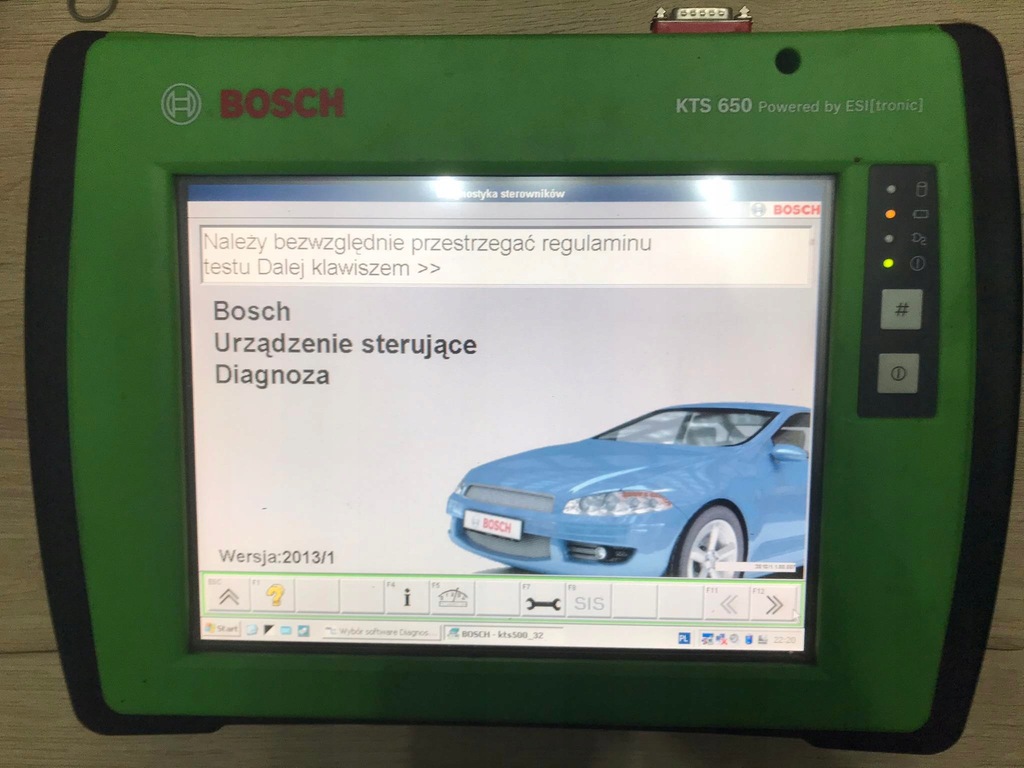 Tester diagnostyczny KTS 650 - 12499568640 - oficjalne archiwum Allegro