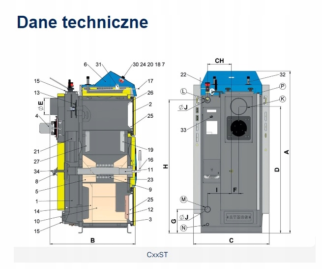 ATMOS AC 25 ST 25kW węgiel/drewno Ecodesign - 12558434038 - oficjalne ...
