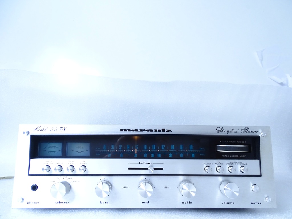 AMPLITUNER MARANTZ 2238 STAN BDB GWARANCJA - 13210406645 - oficjalne archiwum Allegro