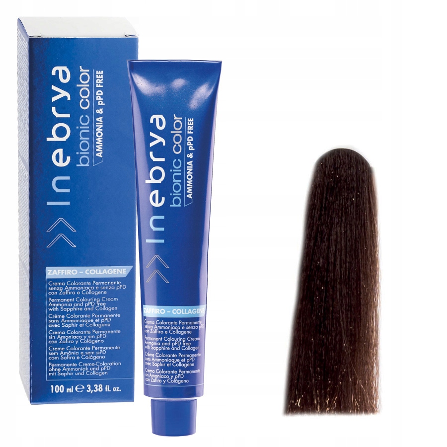 INEBRYA BIONIC COLOR FARBA BEZ AMONIAKU 7.7 100ML - 10566959772 ...