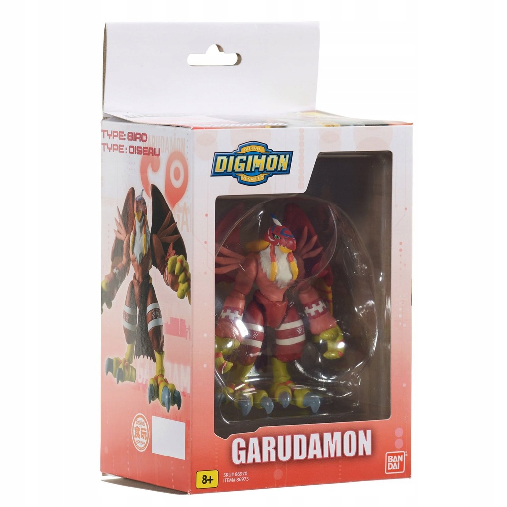SHODO WORLD FUN ACTION FIG DIGIMON GARUDAMON (FIGU - 12039986122 ...