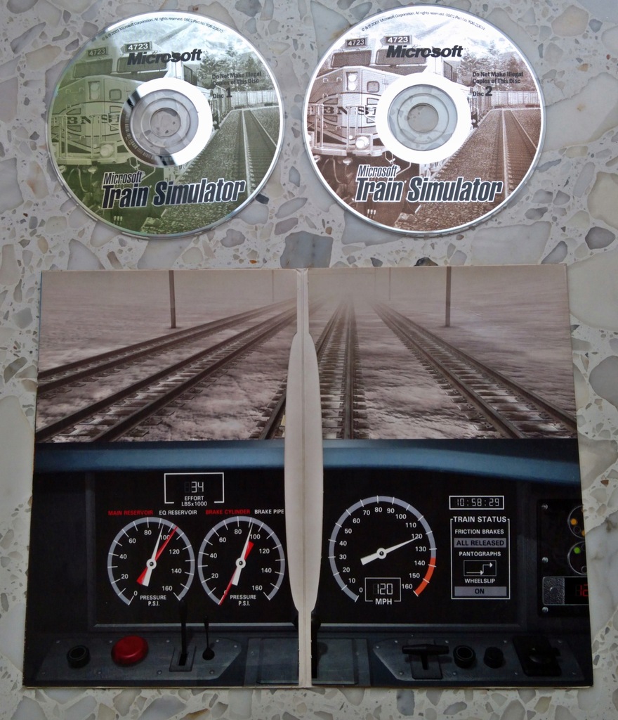 GRA na PC CD-ROM x2 TRAIN SIMULATOR Microsoft - 8719307972 - oficjalne ...
