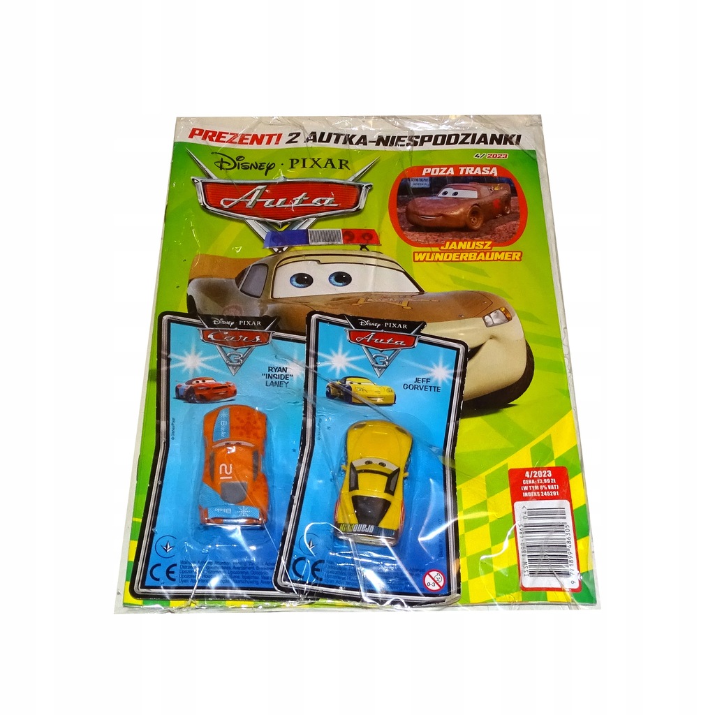 gazetka AUTA CARS 4/2023 + dwa autka Disney Pixar - 14719511484 ...