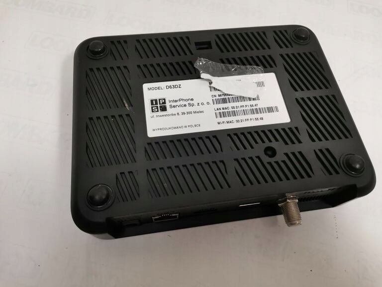 DEKODER INTERPHONE D63DZ BOX 4K - 12008548609 - oficjalne archiwum Allegro