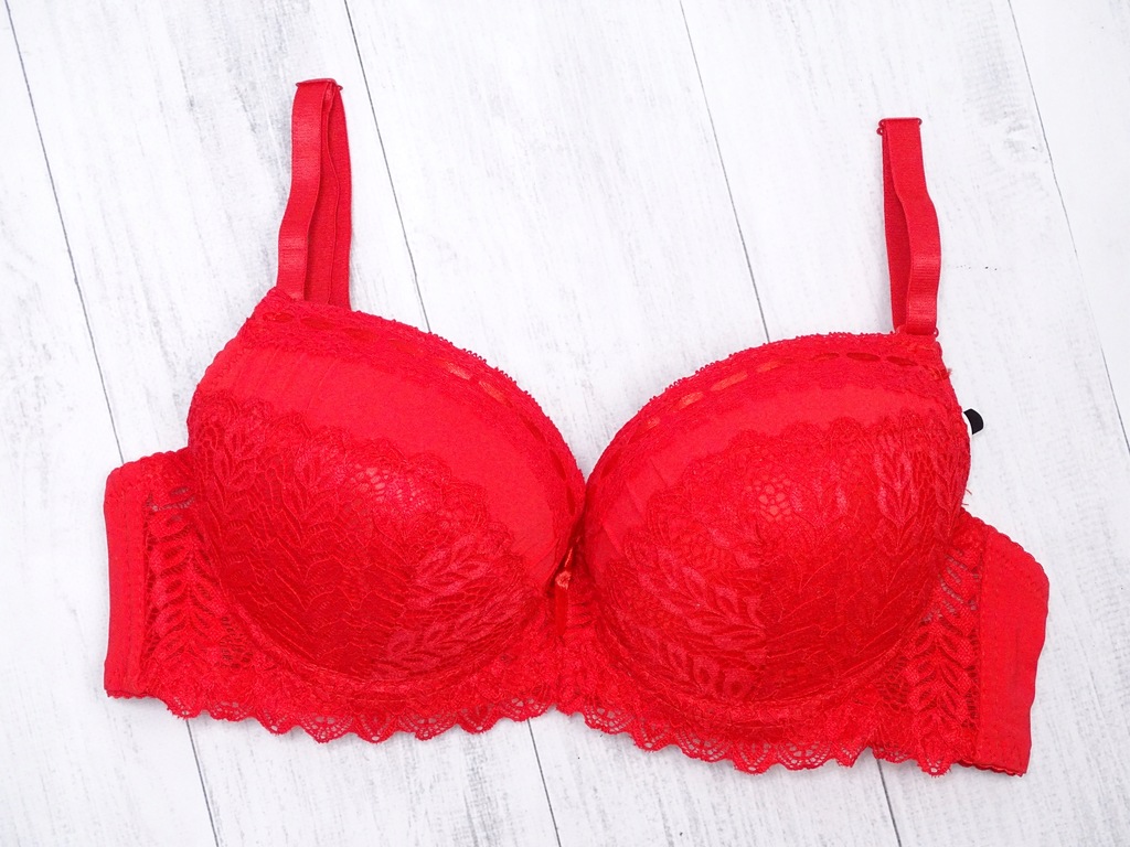 75B Biustonosz mega push-up powiększający stanik - 12702628247 - oficjalne archiwum Allegro