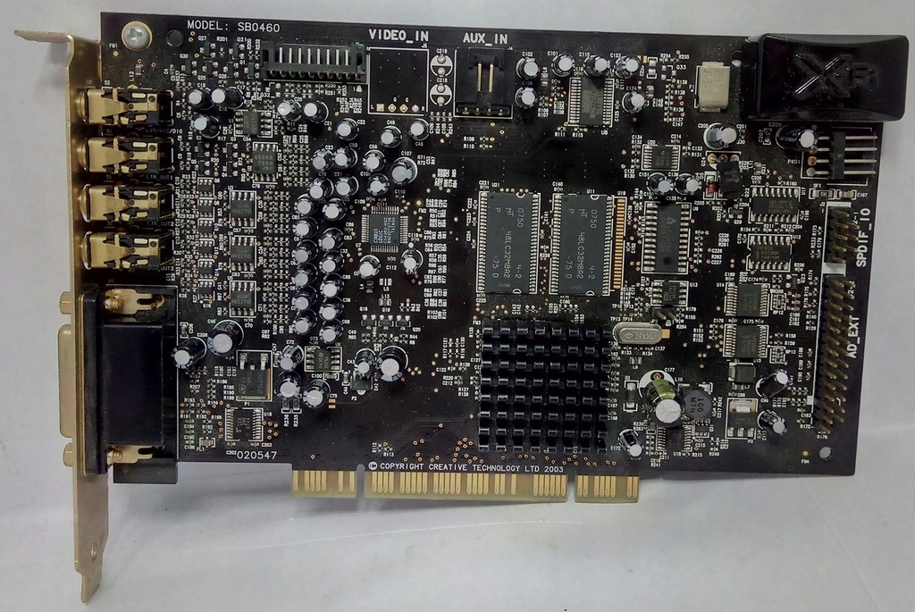 Sound Blaster X-Fi Fatal1ty Pro SB0460 - 13442791270 - oficjalne ...