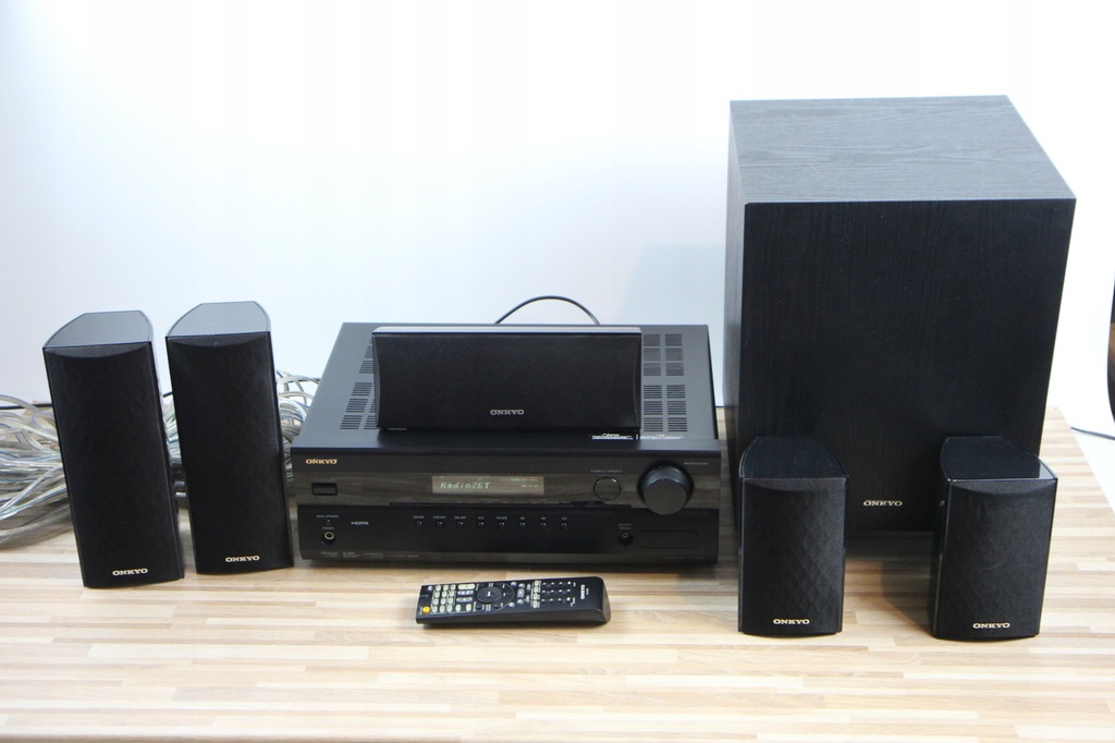 Onkyo HT-R370 amplituner , głośniki subwoofer - 14238357463 - oficjalne ...