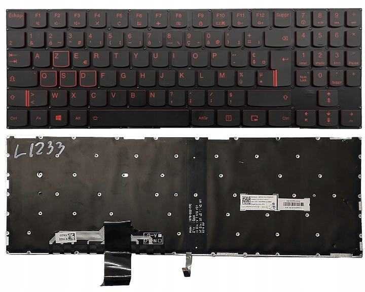 Klawiatura Lenovo Legion Y520 Y520-15IKBN LED CZ - 13983639822 - oficjalne archiwum Allegro