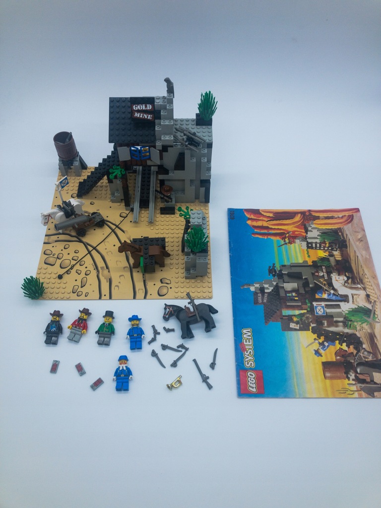 Lego Western 6761 Kopalnia bandytów Bandit Hideout - 12784033795 ...