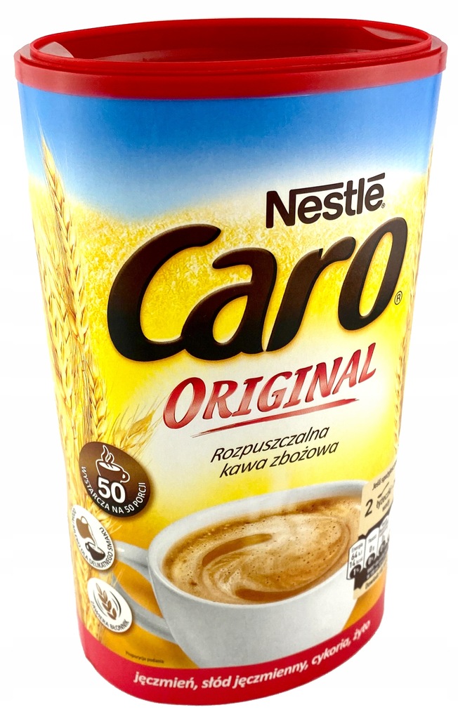 ROZPUSZCZALNA KAWA ZBOŻOWA NESTLE CARO 200g - 10151241275 - oficjalne ...