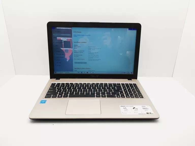 LAPTOP ASUS R540S 4/1000GB INTEL PENTIUM QUAD-COR - 12273555968 ...