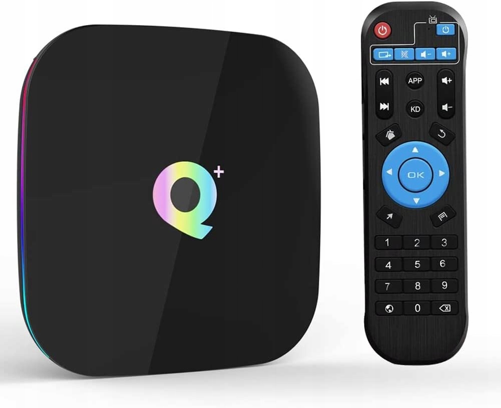 ODTWARZACZ MULTIMEDIALNY Q PLUS SMART TV BOX 64 GB - 12306160770 ...