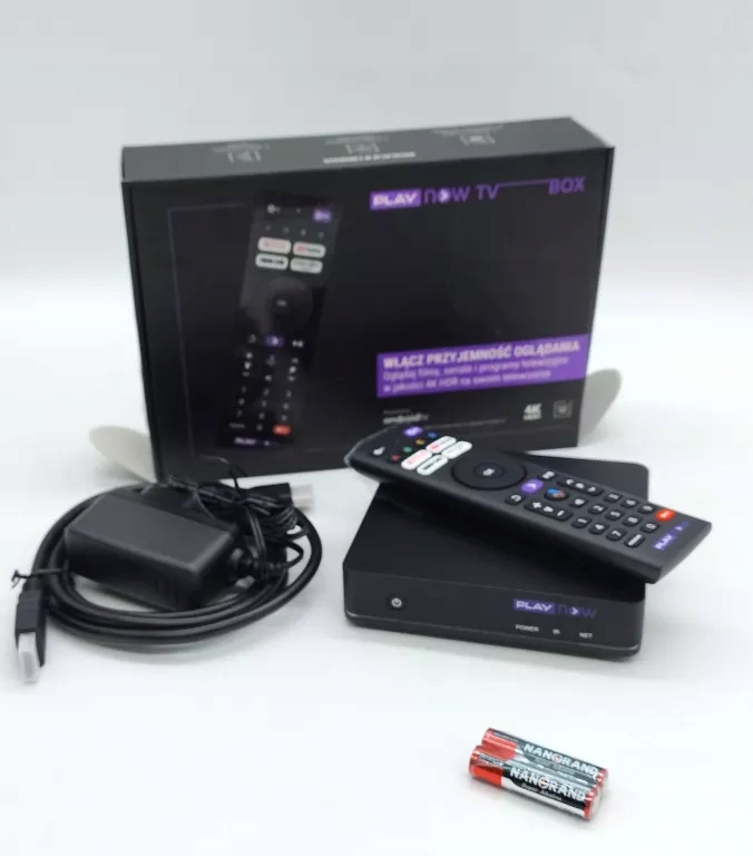 DEKODER PLAY NOW TV BOX + PUDEŁKO - 14358923743 - oficjalne archiwum ...