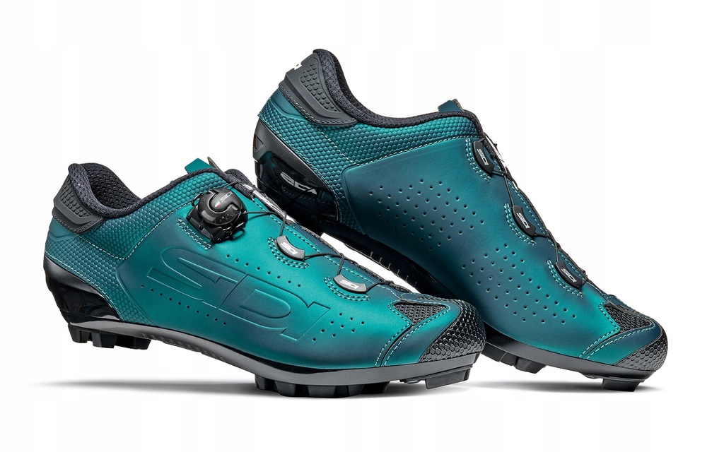 Buty SPD MTB / Gravel SIDI Dust turkusowe 42,5 - 14712360359 ...