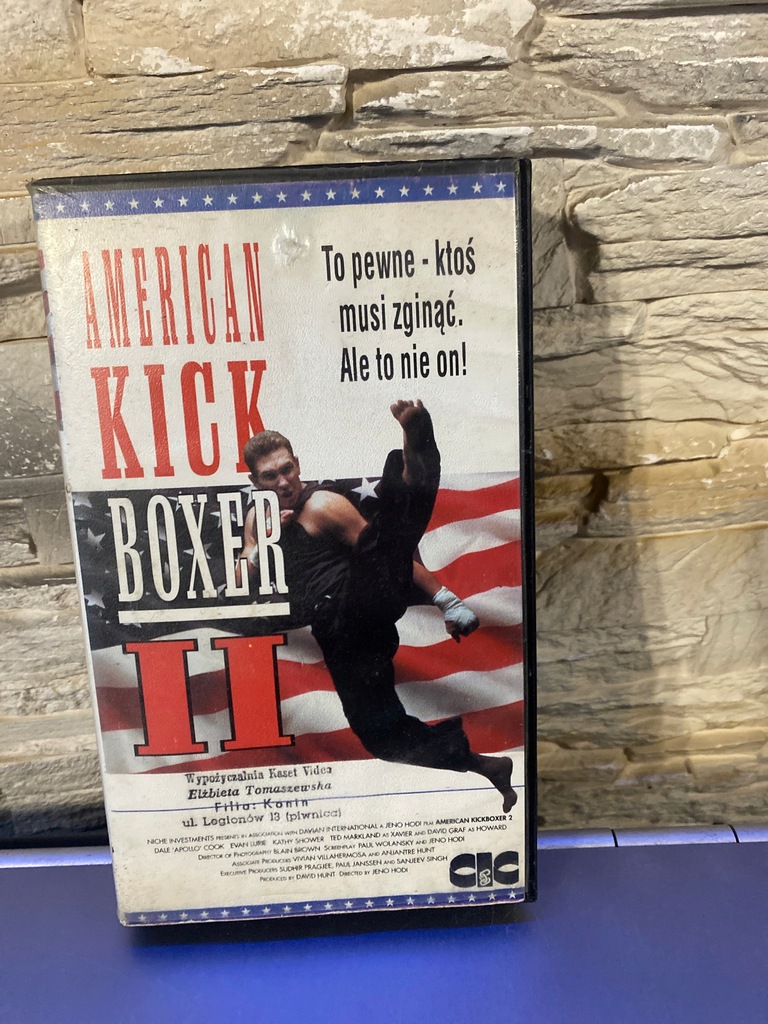 American Kickboxer 2 VHS - 14982237904 - oficjalne archiwum Allegro