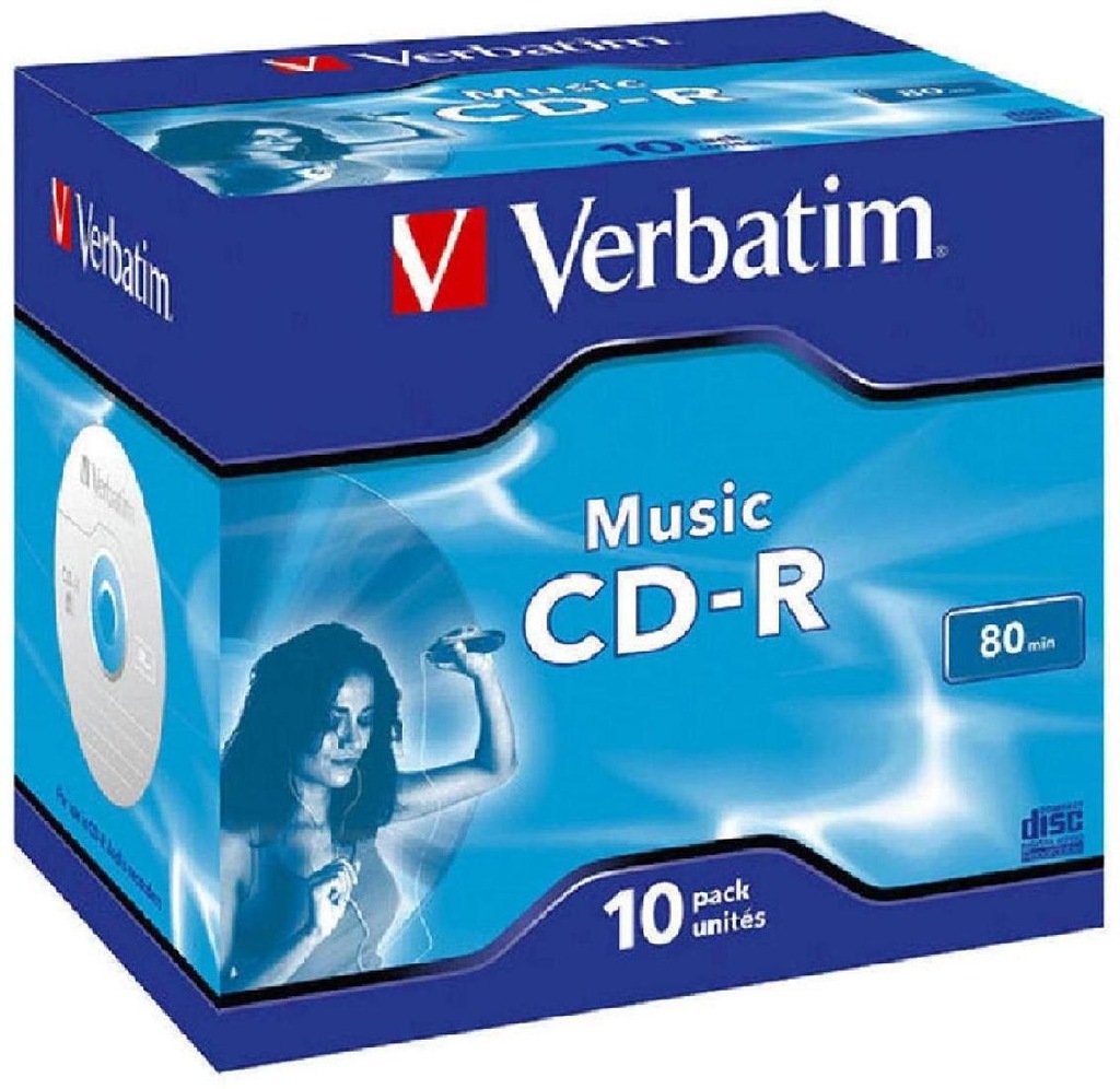 VERBATIM Płyty CD-R Audio 80min 10 szt FVat - 7295533060 - oficjalne ...