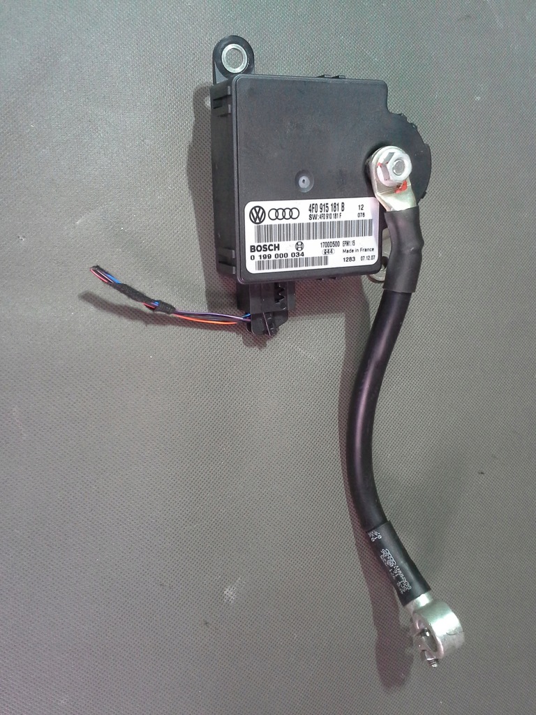 AUDI A6 C6 4F0915181B MODUŁ NAPIĘCIA AKUMULATORA - 7769476182 - oficjalne archiwum Allegro