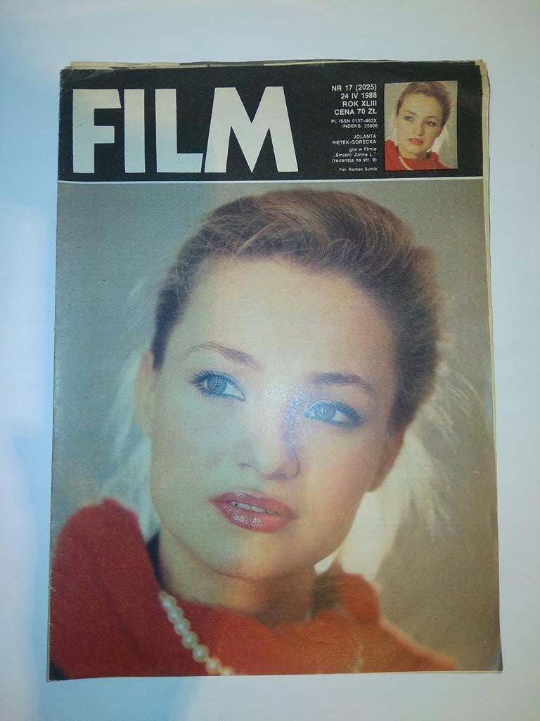 Czasopismo Film JOLANTA PIĘTEK-GÓRECKA- lata 80-te - 8734683393 - oficjalne archiwum Allegro