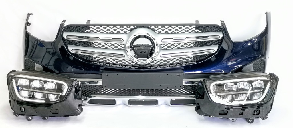 MERCEDES GLC X253 W253 W 253 LIFT 2019- ZDERZAK PRZEDNI PRZÓD --NOWY ...