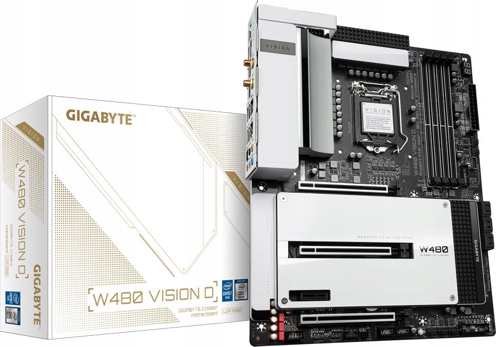 Plyta glowna Gigabyte W480 VISION D ATX LGA1200 - 12735934223 ...