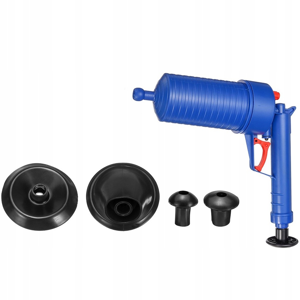 PISTOLET DO UDRAŻNIANIA RUR PRZEPYCHACZ WC KRET - 12013656505 ...