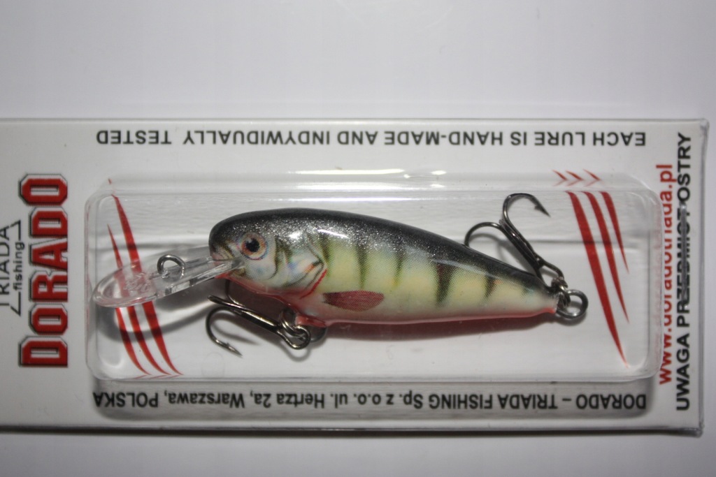 Wobler DORADO INVADER P 7cm 8g pływający - 10511912656 - oficjalne archiwum Allegro