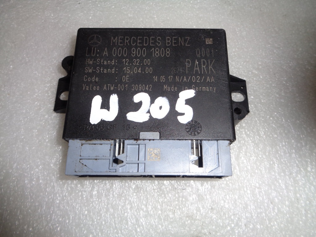 Sterownik moduł MERCEDES W205 A0009001808 - 7227774560 - oficjalne ...
