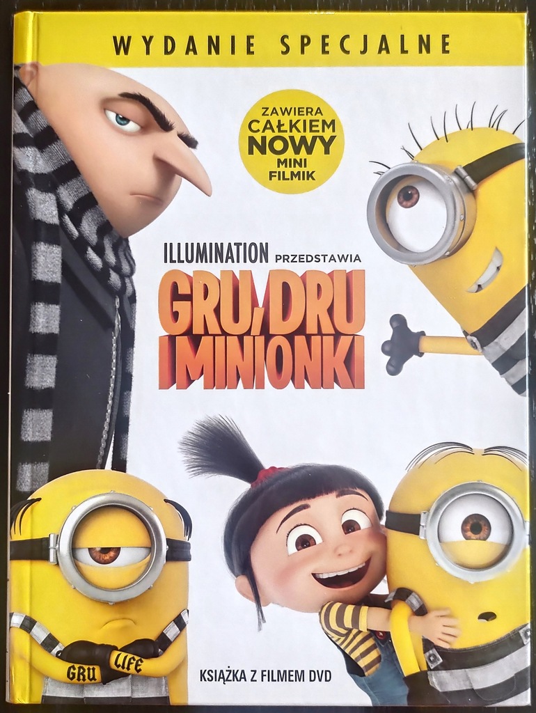 Film Gru Dru i Minionki płyta DVD - 12164235872 - oficjalne archiwum Allegro