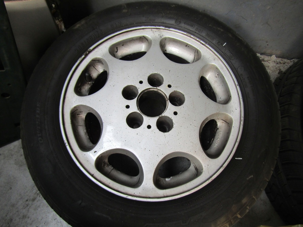 4 MERCEDES W124 190 ALUFELGI FELGI ALUMINIOWE 15 - 12090898469 - oficjalne archiwum Allegro