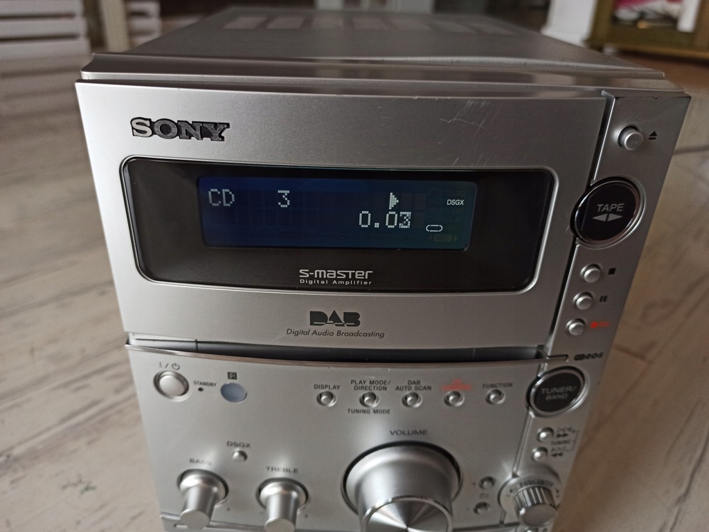 WIEŻA SONY CMT-CPZ1 DAB - 12650300478 - oficjalne archiwum Allegro