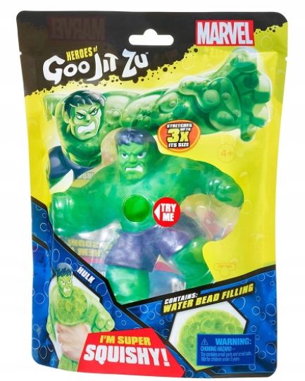 MARVEL HEROES OF GOO JIT ZU FIGURKA HULK SQUISHY - 11833598159 ...