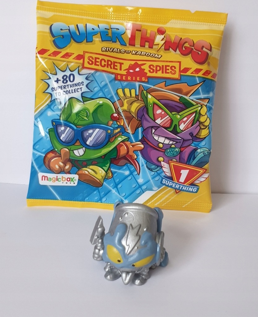 Super Things seria 6 figurka srebrna Cementus - 12971140485 - oficjalne ...