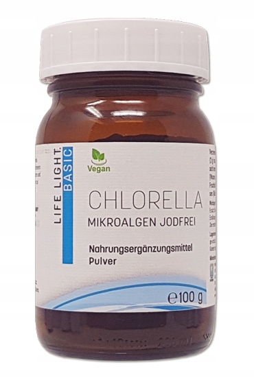CHLORELLA MIKROALGI CHLOROFIL PROSZEK DO PICIA - 13243153403 ...