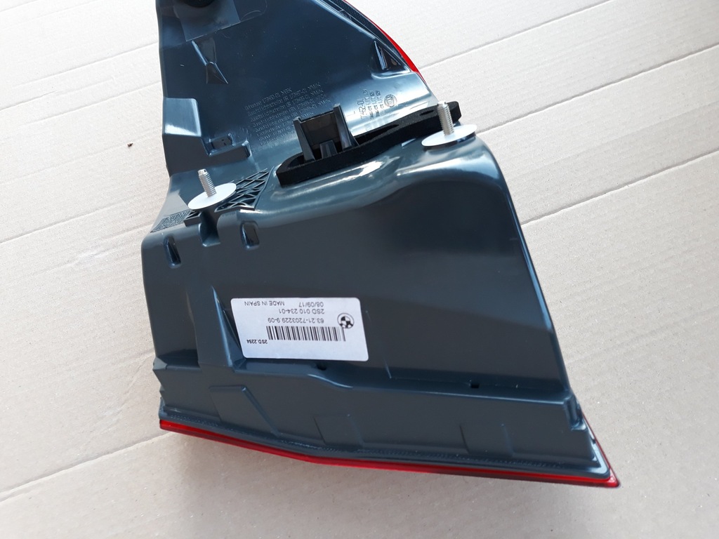 LAMPA LEWA TYL LED BMW F10 NOWA 63217203229 - 7726597423 - oficjalne ...