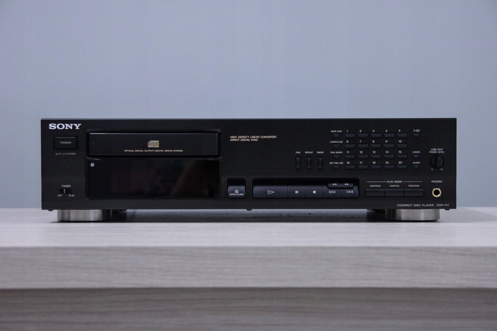 SONY CDP-711 ODTWARZACZ CD - 11743269090 - oficjalne archiwum Allegro