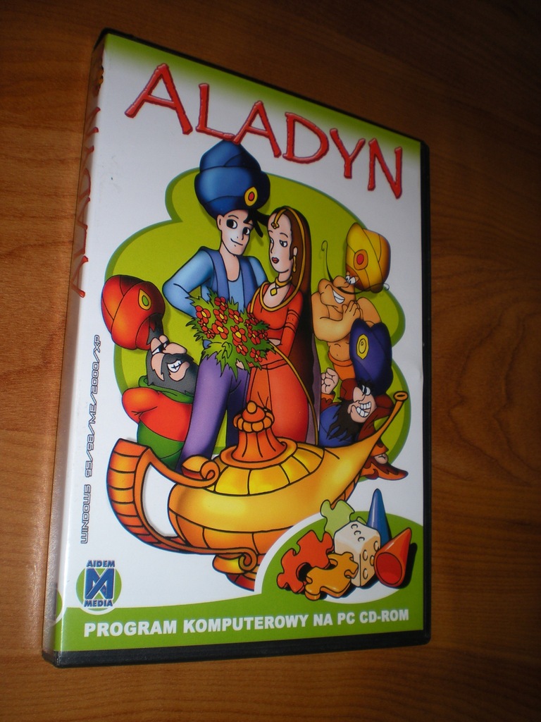 [PC-CD] ALADYN DLA DZIECI AIDEM MEDIA AIDEMMEDIA - 8298841448 ...