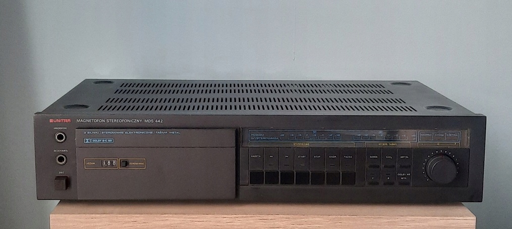 Magnetofon/deck UNITRA Diora MDS-442 jedyny taki ! - 12779324202 - oficjalne archiwum Allegro