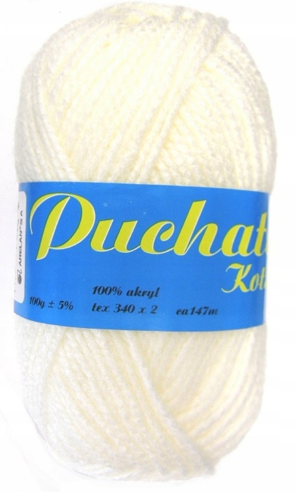 Puchata Kotka włóczka akril 100g/147 m 6-2100 - 11336705795 - oficjalne ...