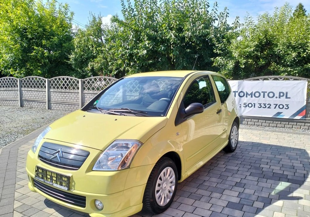 Citroen C2 1.1 VTR 60 KM Przebieg 75 924 km Se... - 14095170182 ...