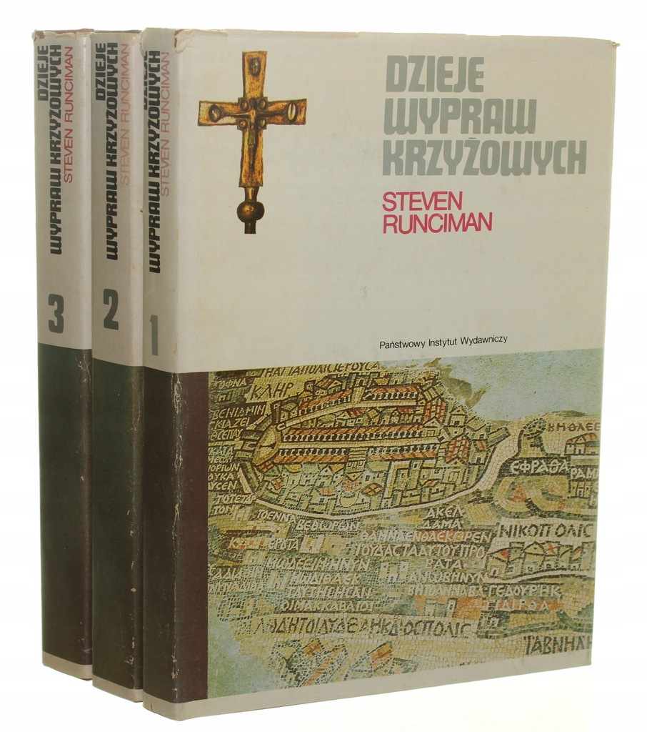Dzieje wypraw krzyżowych t. I-III Runciman Steven - 12172030790 ...