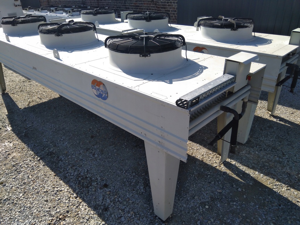 DRY-COOLER CHŁODNICA WODY CHILLER GUNTER 160 KW - 8034093259 ...
