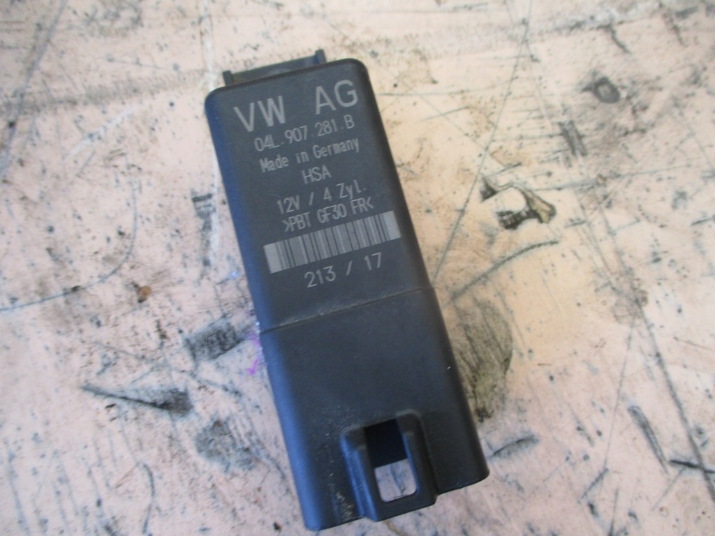 VW CRAFTER II MAN TGE 2016- PRZEKAŹNIK ŚWIEC ŻAROWYCH 04L907281B ...